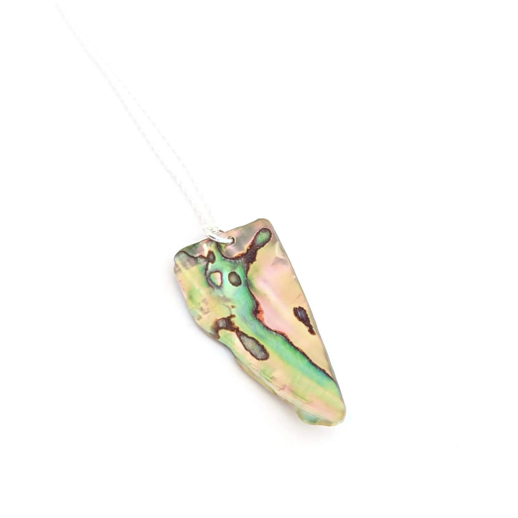 Rainbow Abalone Pendant, Paua Shell Jewelry — CindyLouWho2