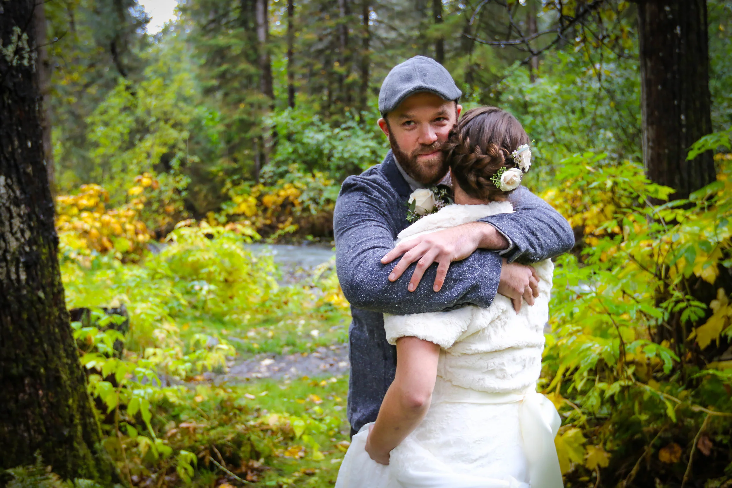 Melanie & Matt's Cozy Girdwood Wedding — Blueberry Hill Photography