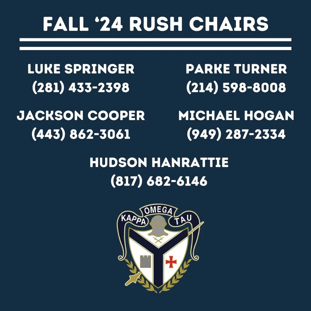 Rush KOT — Kappa Omega Tau