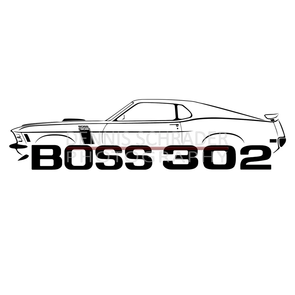 Mustang Boss Logo
