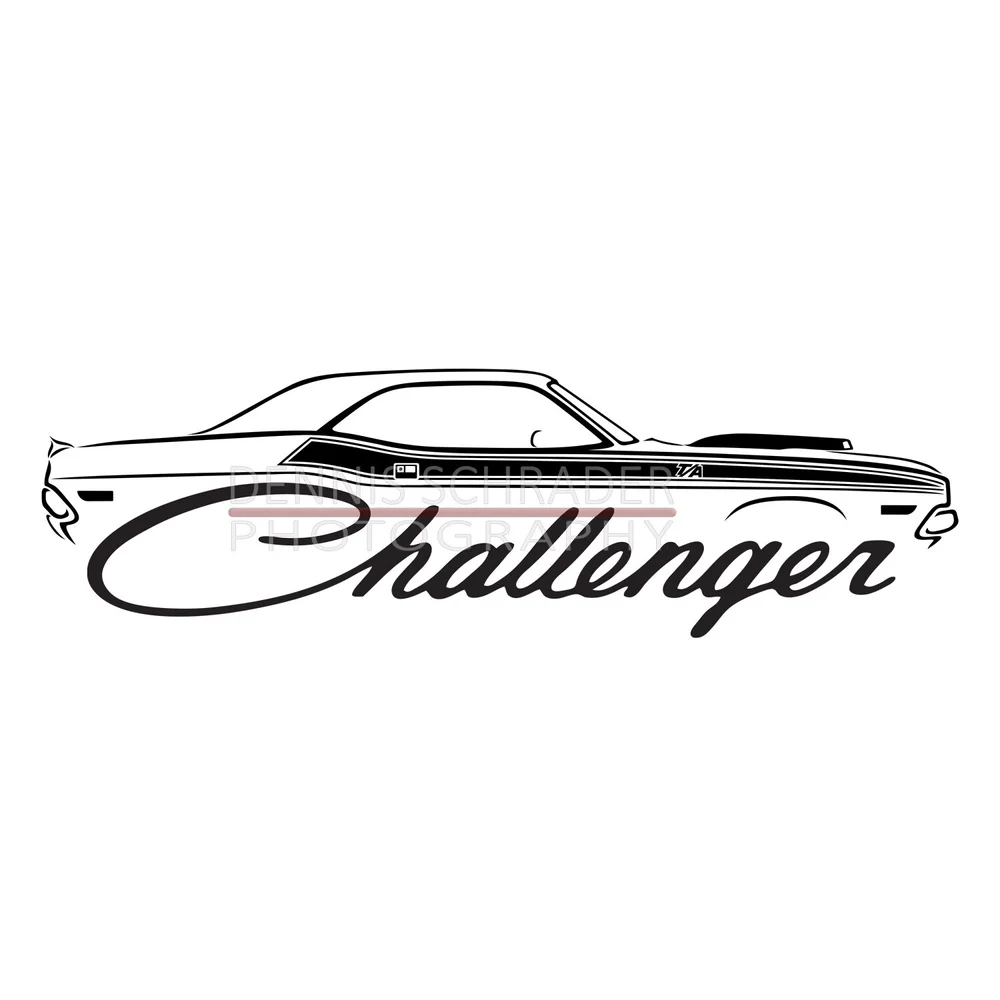 Dodge Challenger Drawings