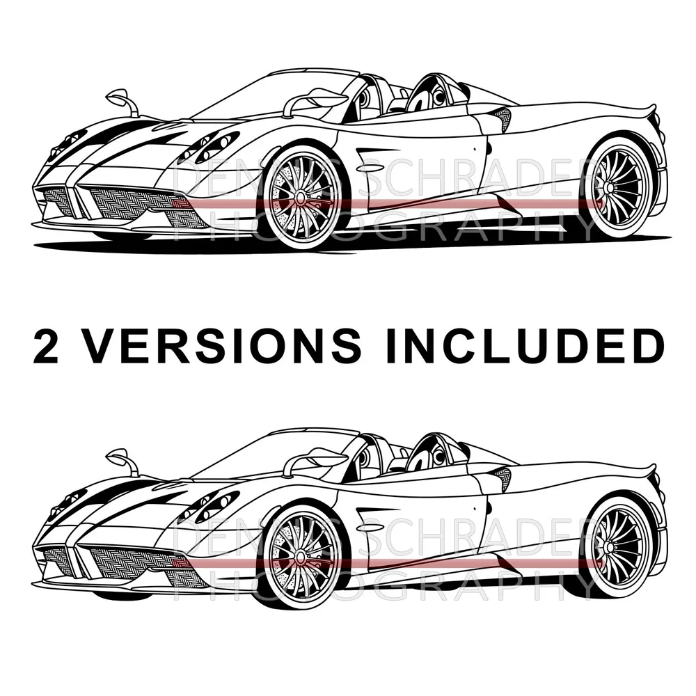 Pagani Coloring Pages