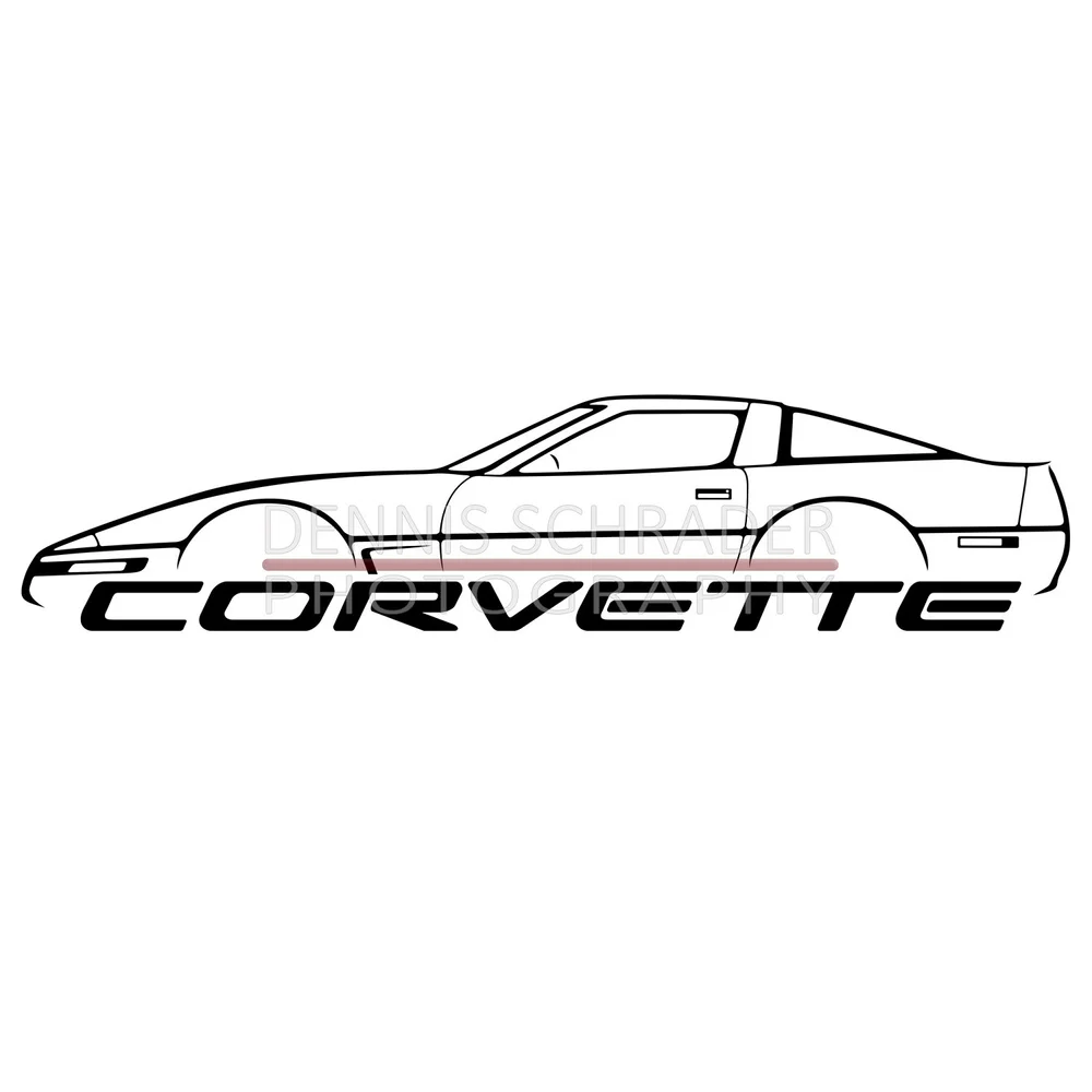 C4 Corvette Tattoo