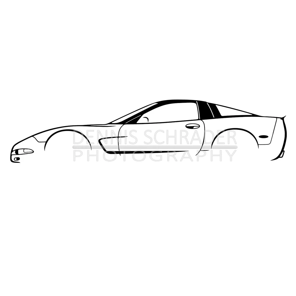 Corvette Drawing