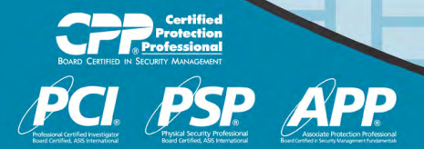 Certifications — ASIS International National Capital Chapter