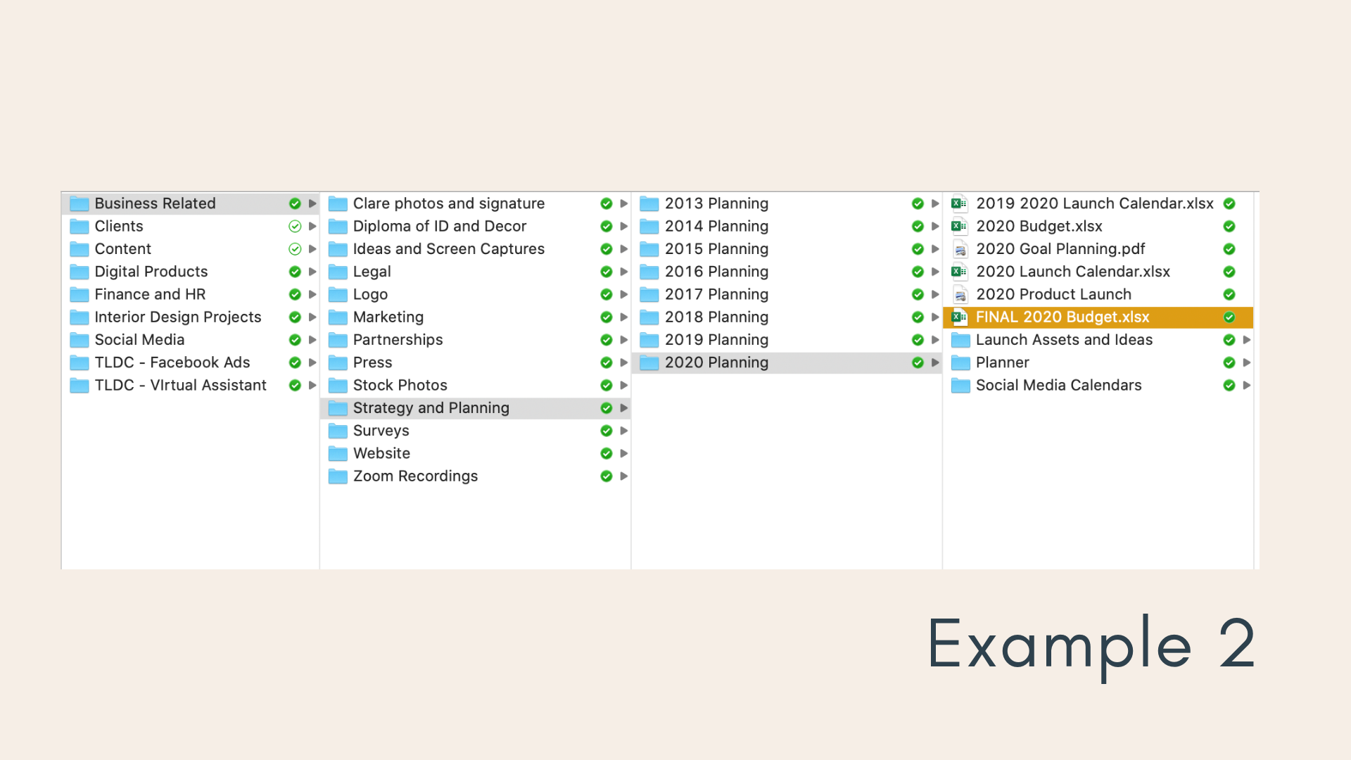 How to organise design client digital files using Dropbox — The Little ...