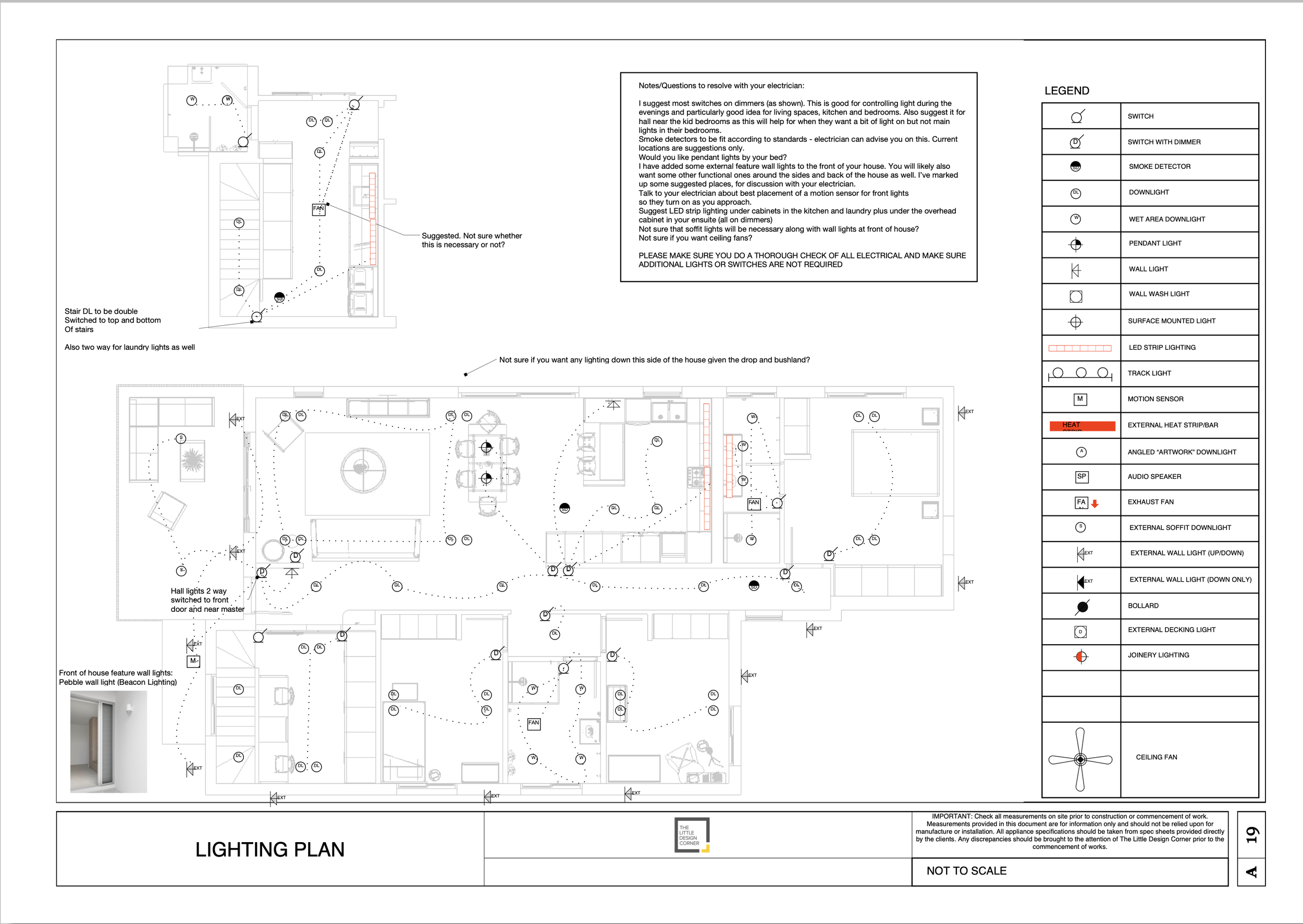 How to create lighting and electrical plans in SketchUp and Layout ...
