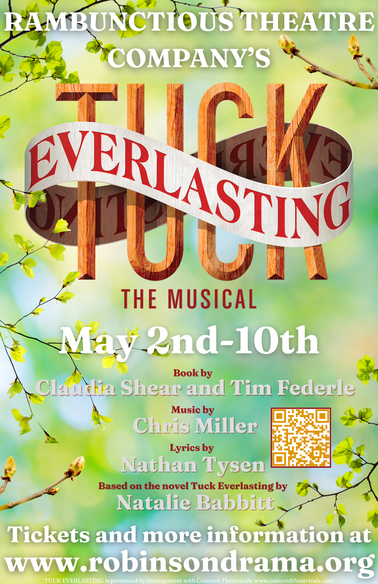 2025 Tuck Everlasting — RAMBUNCTIOUS THEATRE Co.