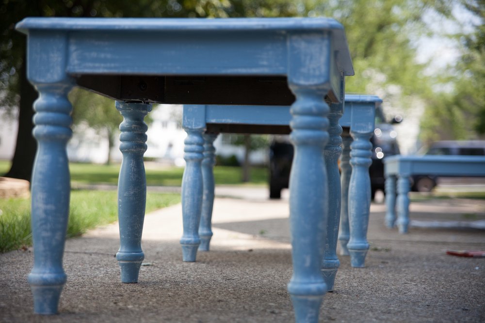 Do it yourself project. How to turn a boring coffee table into ...
