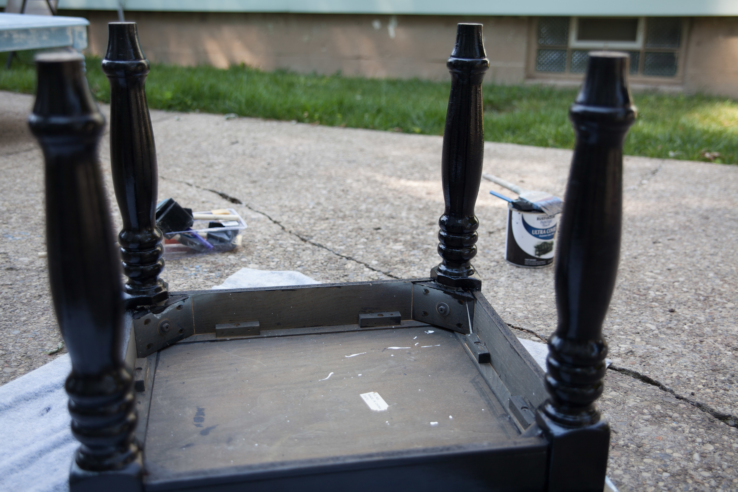 Do it yourself project. How to turn a boring coffee table into ...