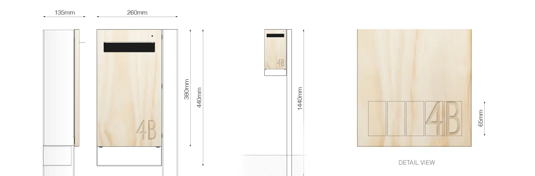 Post Mounted Letterbox - Find Post Mounted Mailboxes At Javi Design