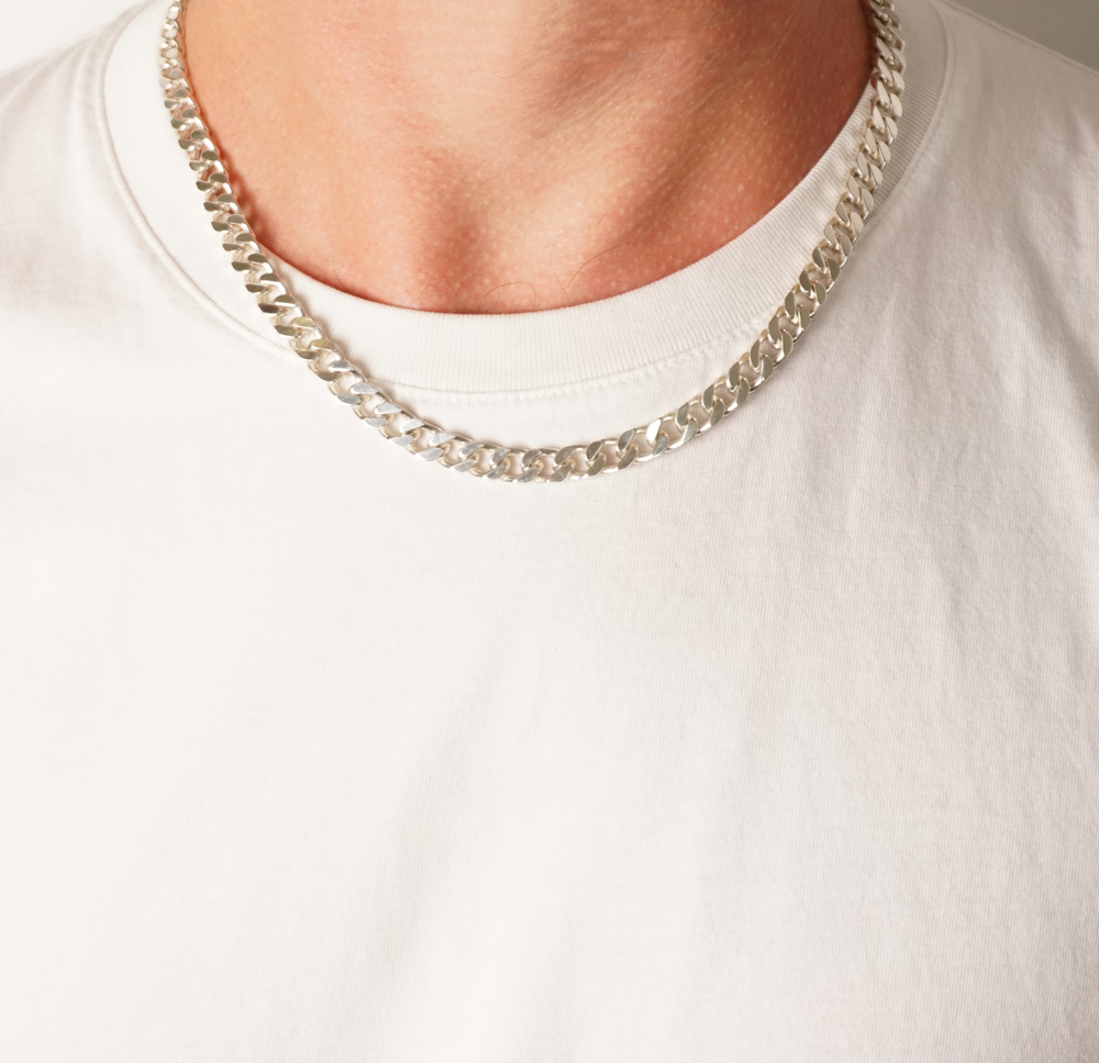 Silver Chain Necklace Png
