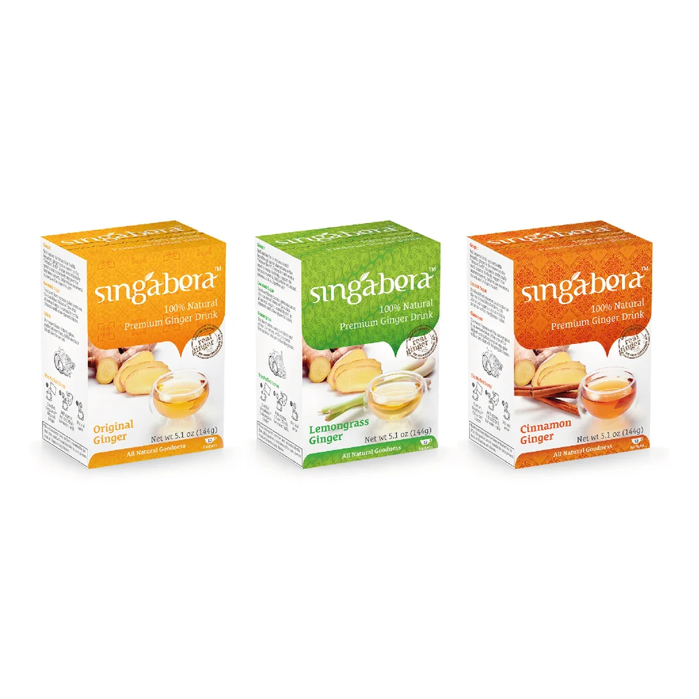 Ginger Drinks - Packing & Packaging — Singabera