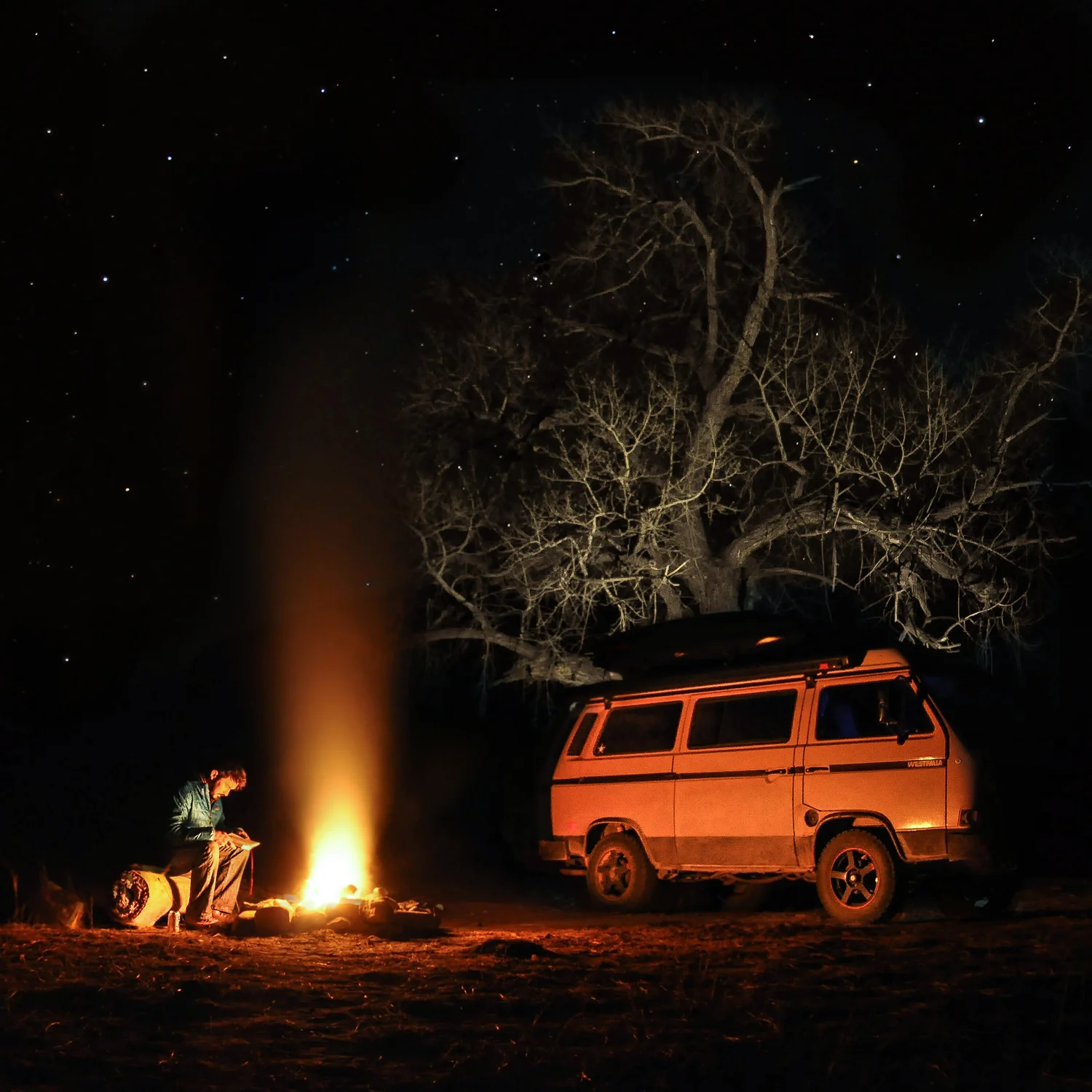 Ben in a VW Bus — Tiny House, Tiny Footprint