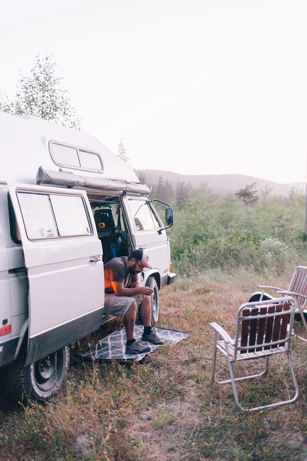Jess & Jorge in a VW Van — Tiny House, Tiny Footprint
