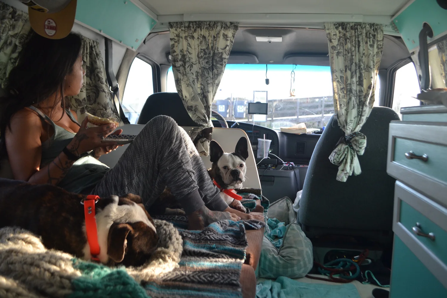 Sam & Tom in a Ford Van — Tiny House, Tiny Footprint