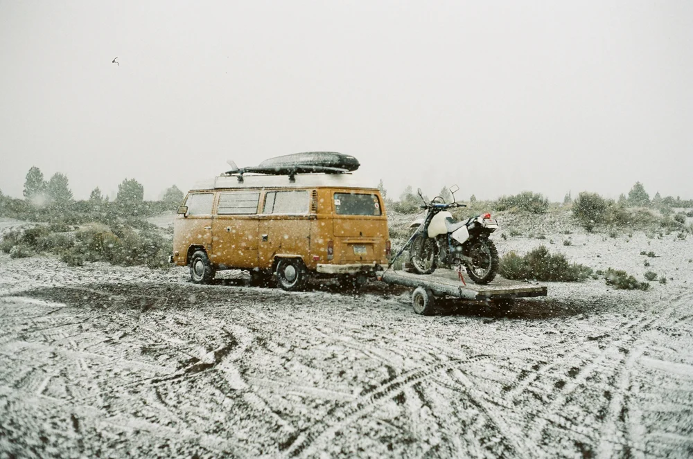 James in a VW Van — Tiny House, Tiny Footprint