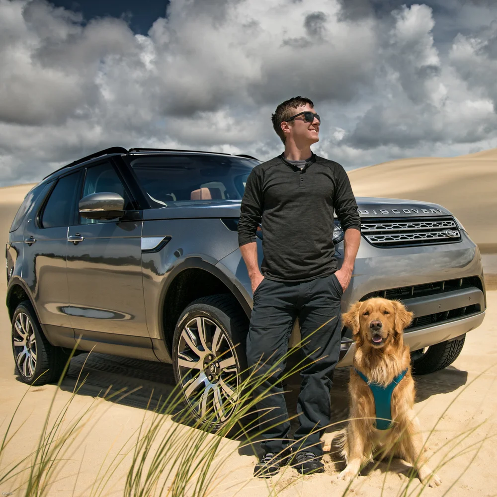 Andrew Muse in a Ford Van — Tiny House, Tiny Footprint