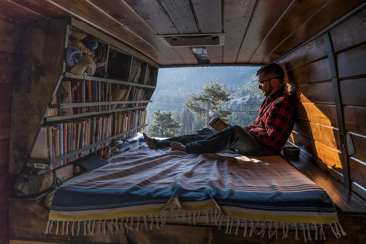 Travis in a Sprinter Van — Tiny House, Tiny Footprint