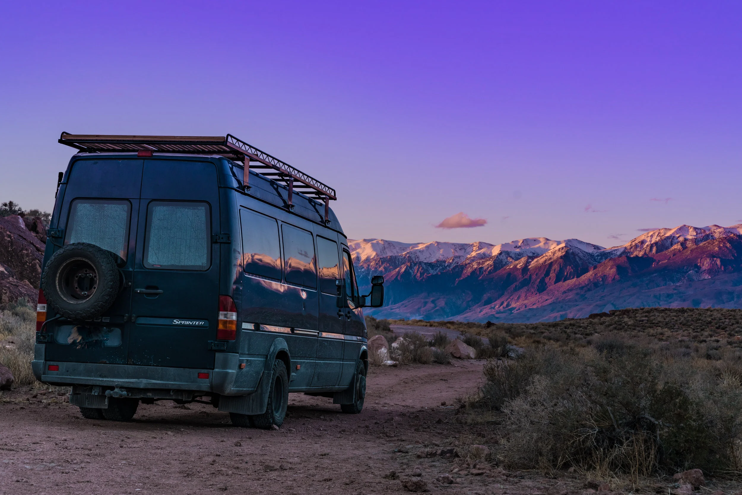 Travis in a Sprinter Van — Tiny House, Tiny Footprint