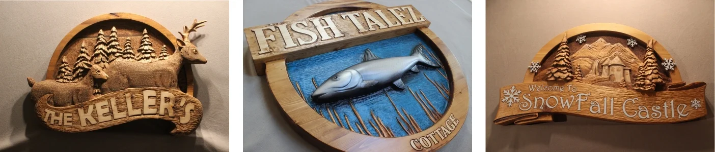 Sign Pricing — Custom Wooden Signs, Wood Carvings, & Rustic Furniture ...
