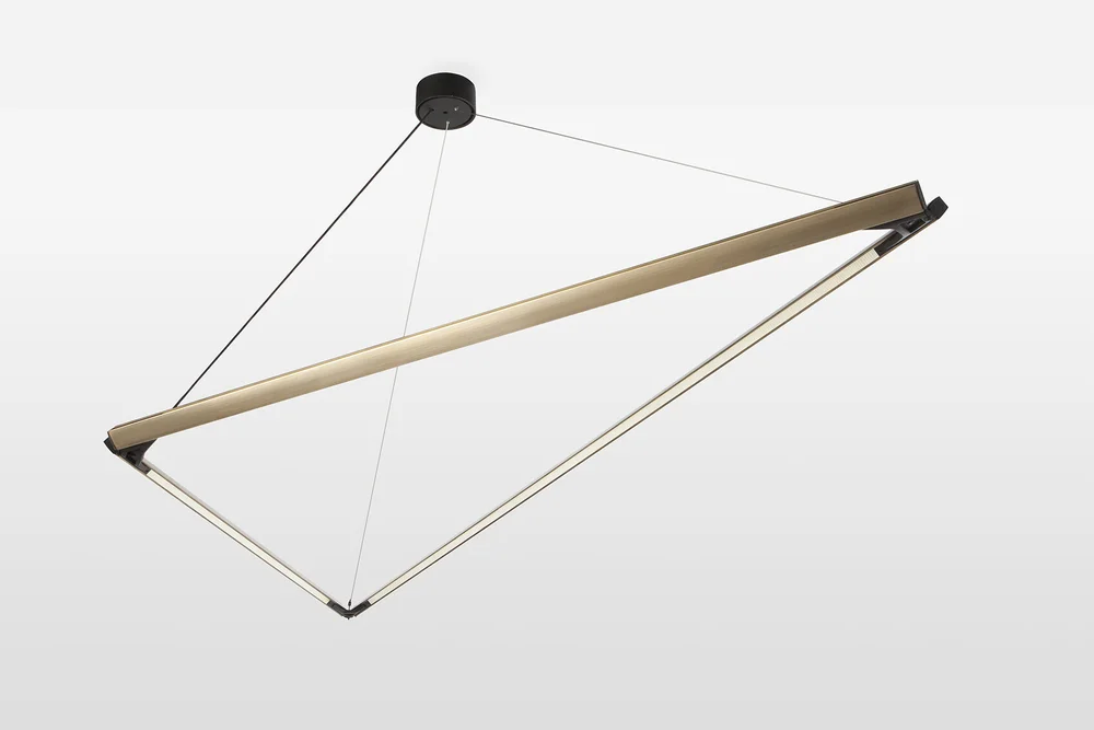 The Highline 3D, geometric sculptural extruded LED lighting — B-TD