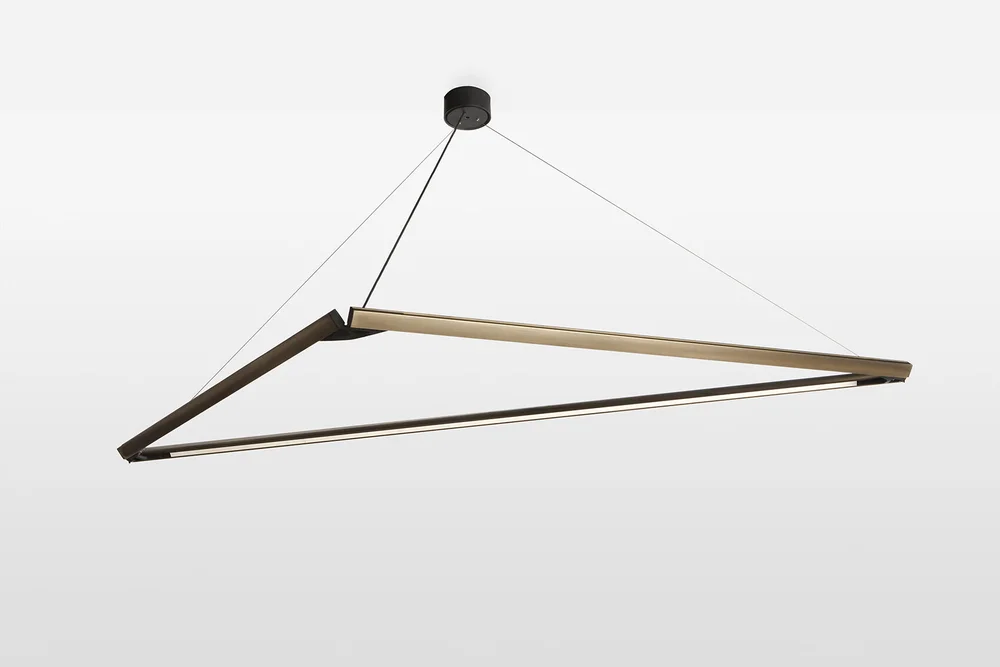 The Highline 3D, geometric sculptural extruded LED lighting — B-TD