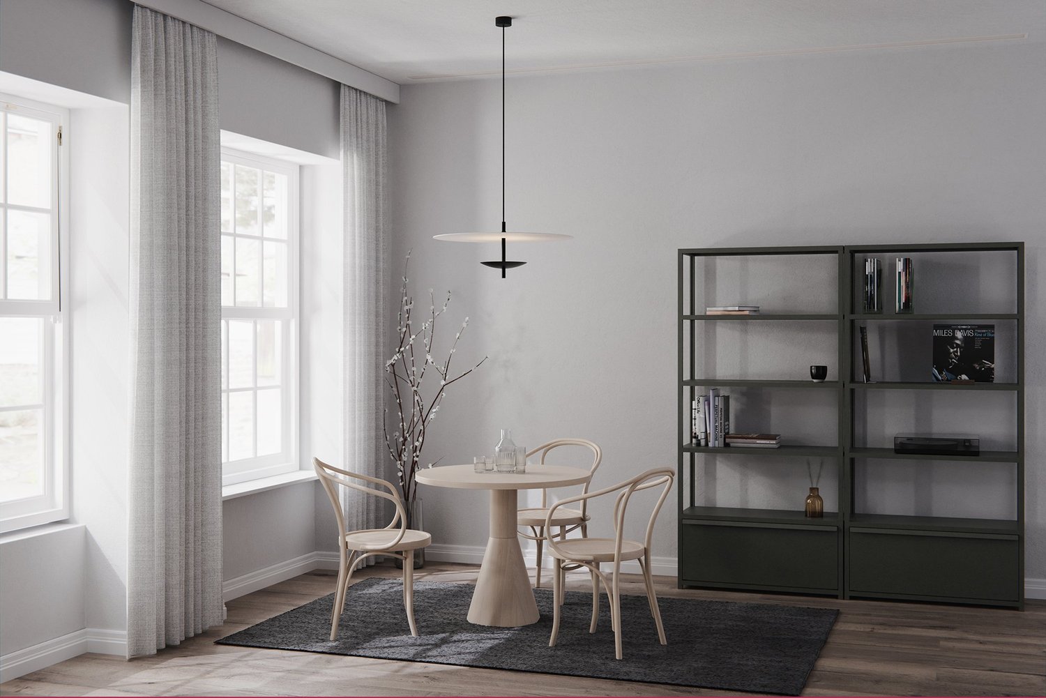 Reflector Pendant — B-TD