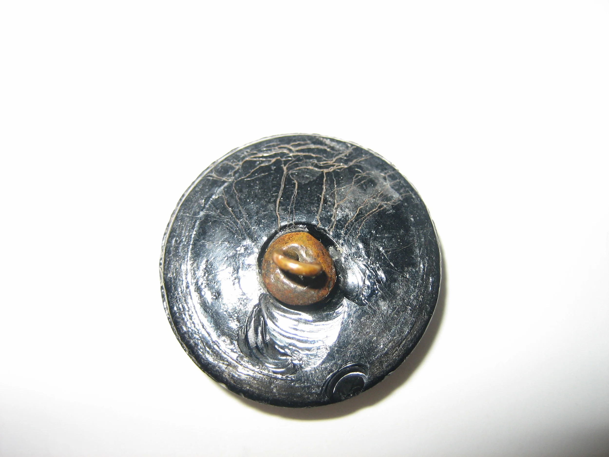 Black Glass — 183 Vintage Buttons
