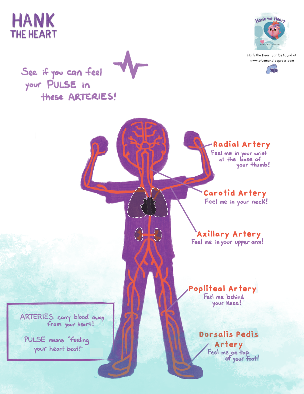 Hank the Heart Activities — blue manatee press