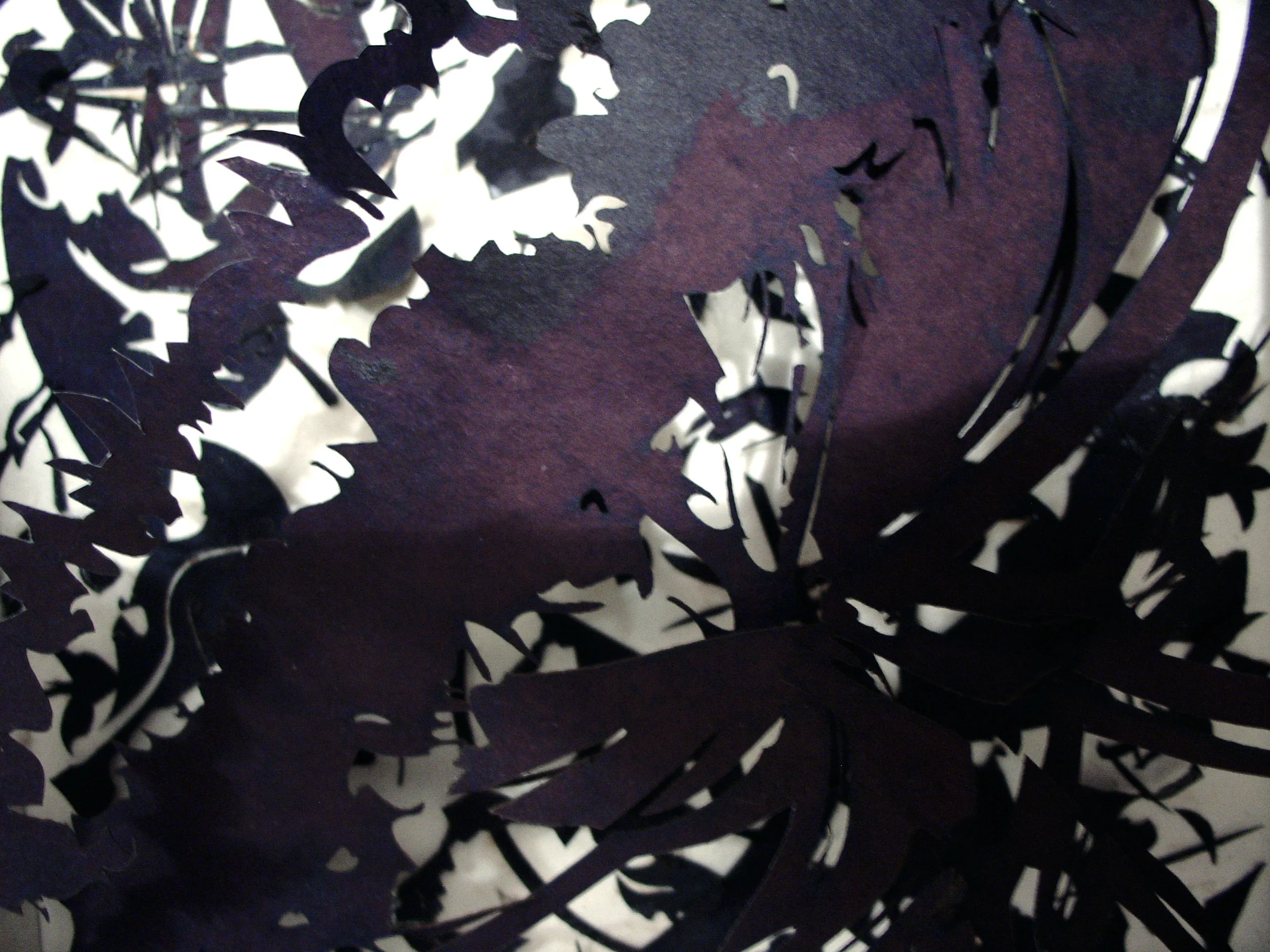 Dyed Indigo Paper Sculptures — Sharron Corrigan Forrest