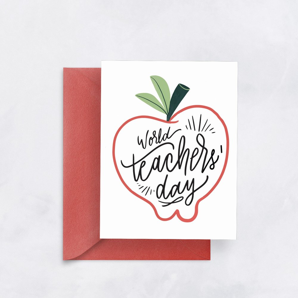 How To Make Teachers Day Greeting Cards