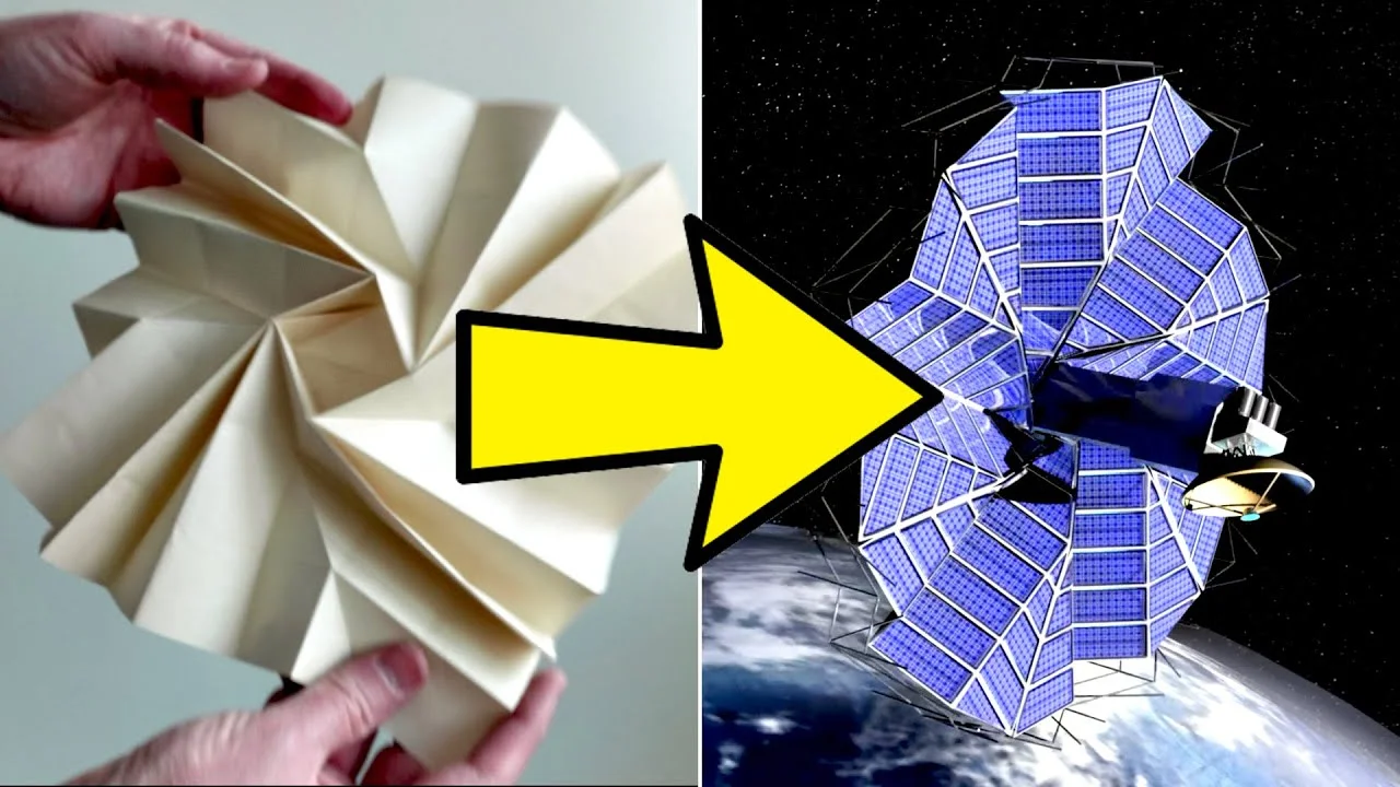 Engineering with Origami — Veritasium