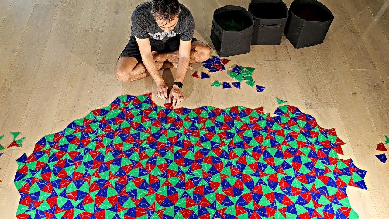 The Infinite Pattern That Never Repeats — Veritasium