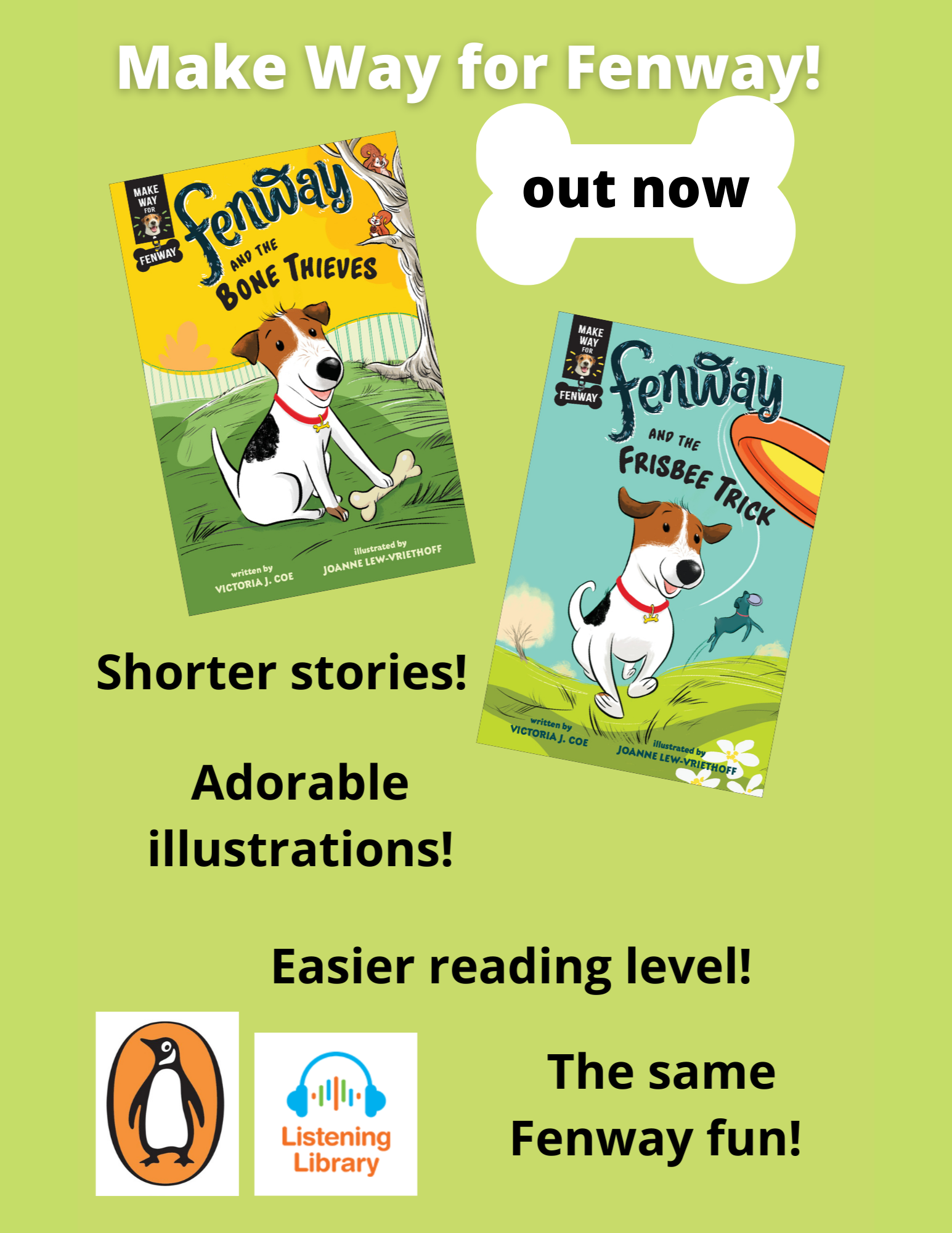 Make Way for Fenway! — The Home Page of Children's Author Victoria J. Coe