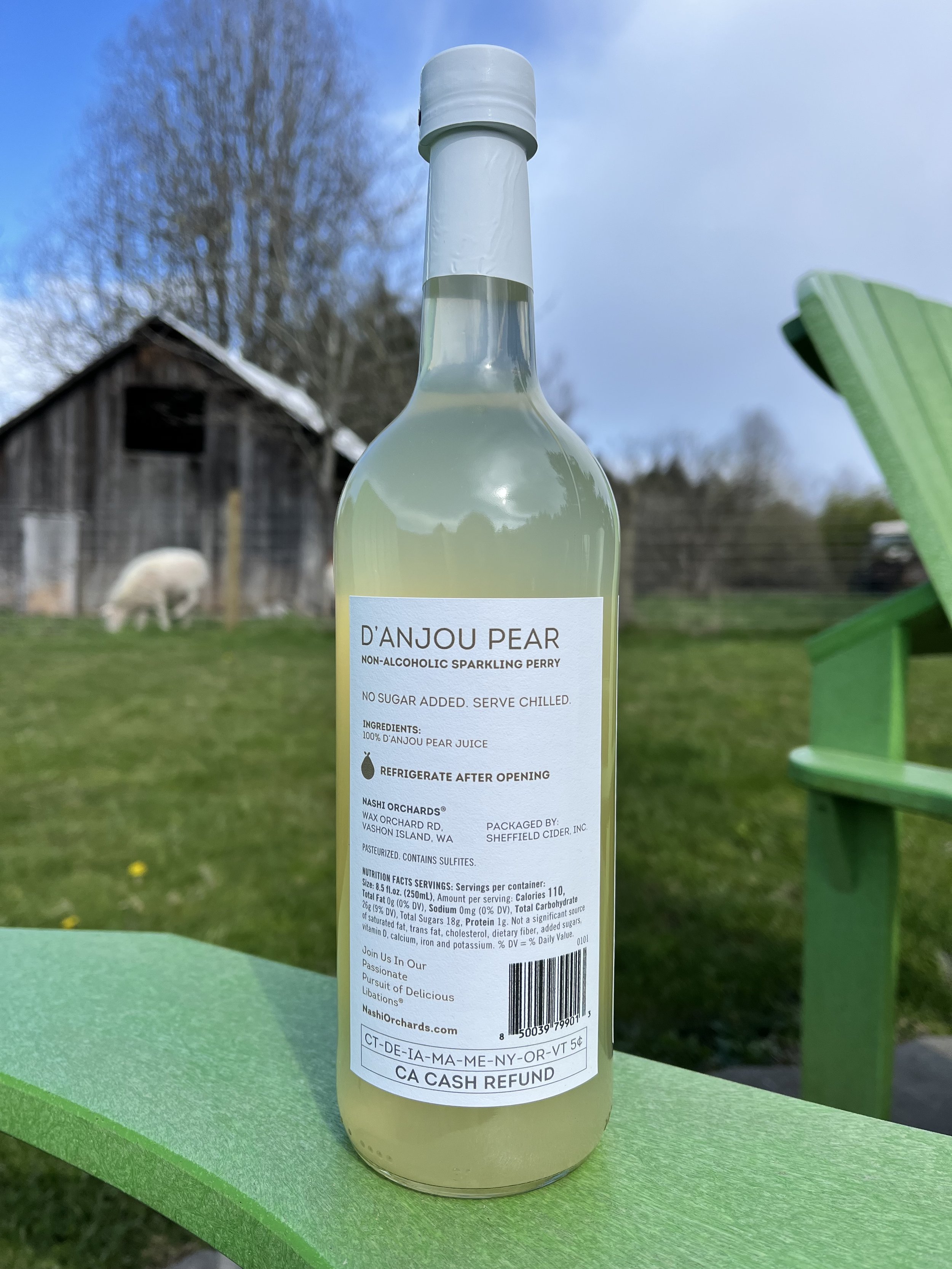 D'Anjou Non-Alcoholic Perry 3 Bottles — Nashi Orchards