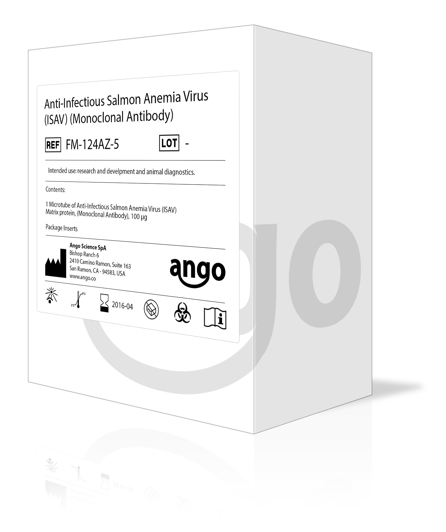 Anti-Infectious salmon anemia virus (ISAV) Matrix protein, (clone 1D6 ...