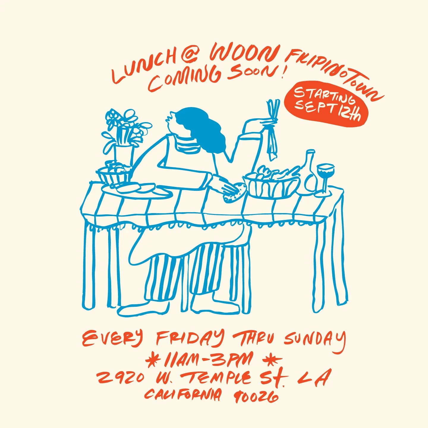 Lunch Is Coming To Woon Filipinotown — Woon