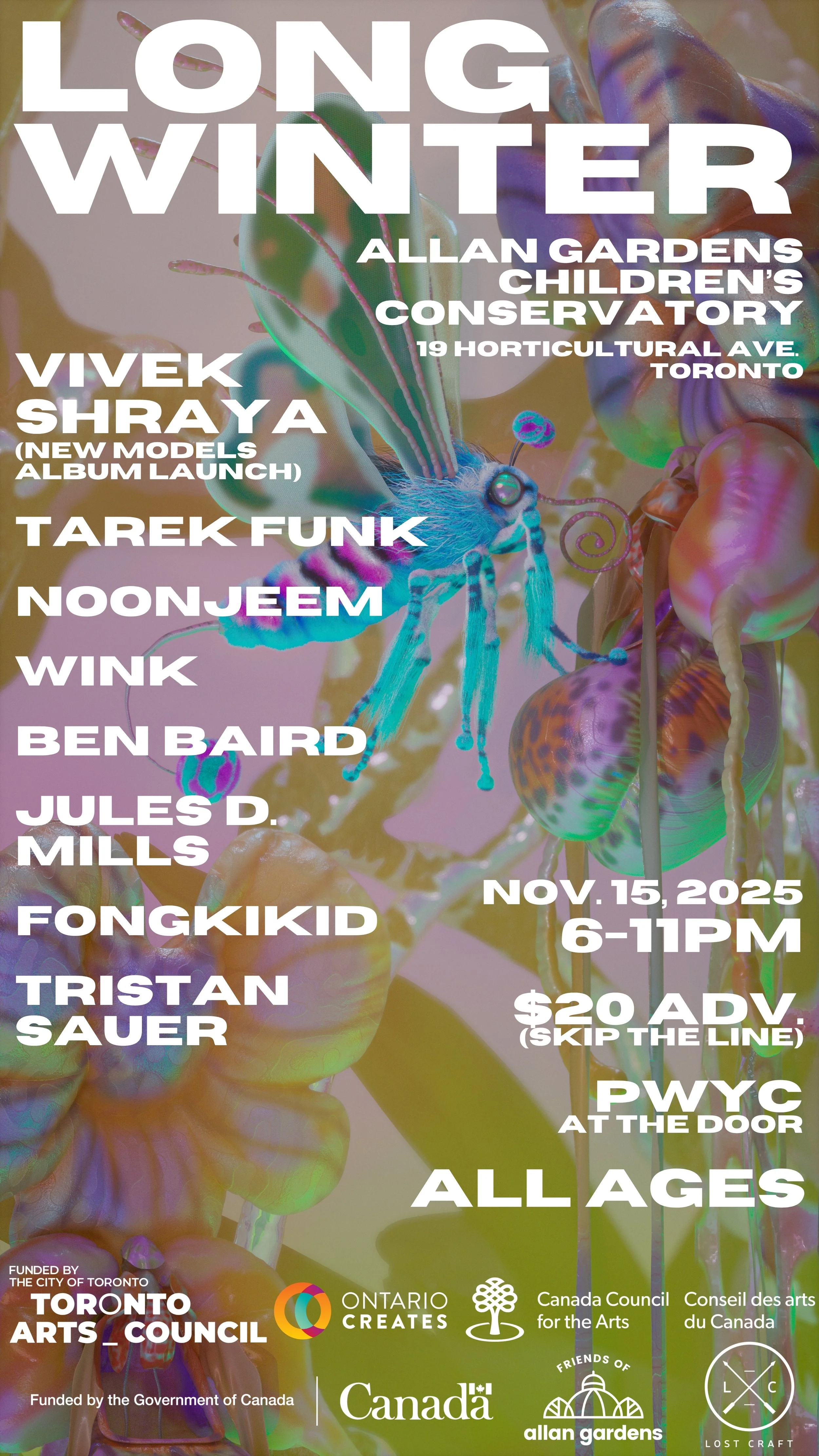 The full lineup for Long Winter's season 14 opener is here! — Long Winter