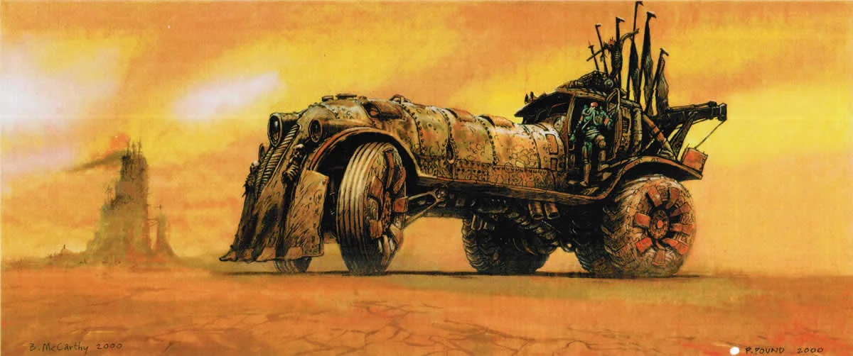 Mad Max Fury Road Concept Art