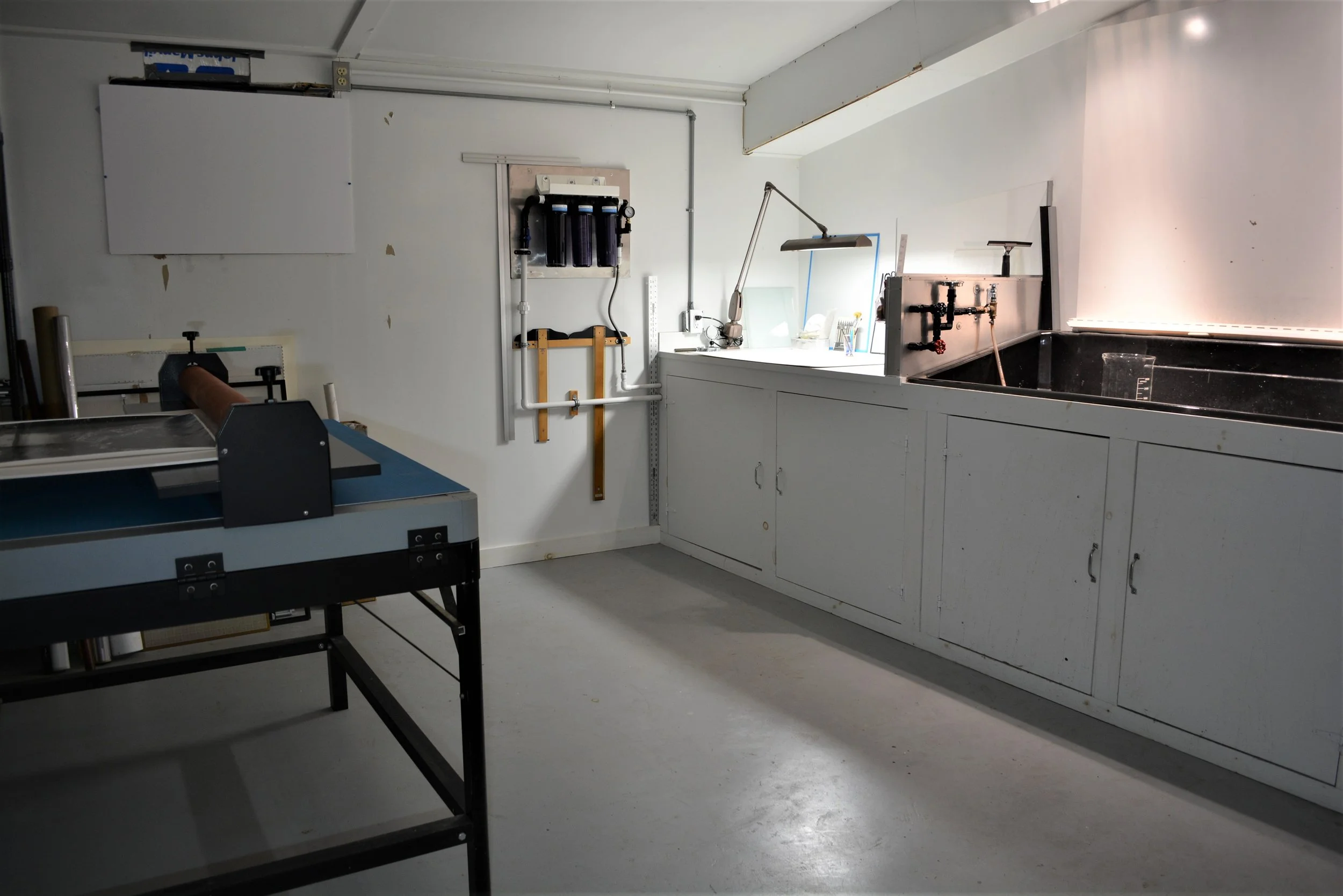 The Laboratory - finishing room — Thomas Teich Photographic Arts