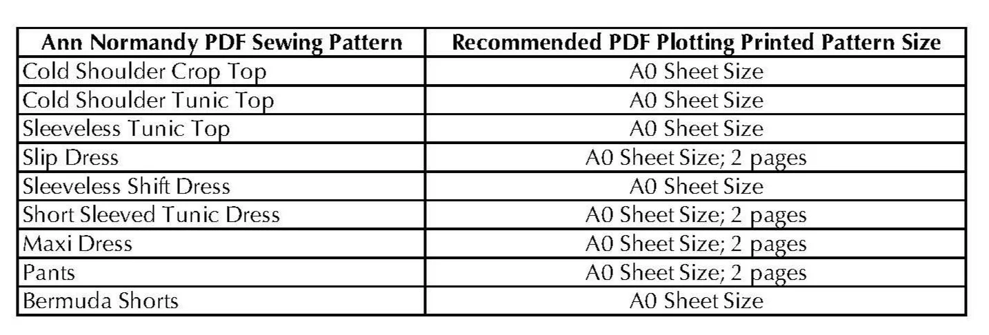 Sleeveless Shift Dress PDF Sewing Pattern — Sewing Patterns | Ann ...