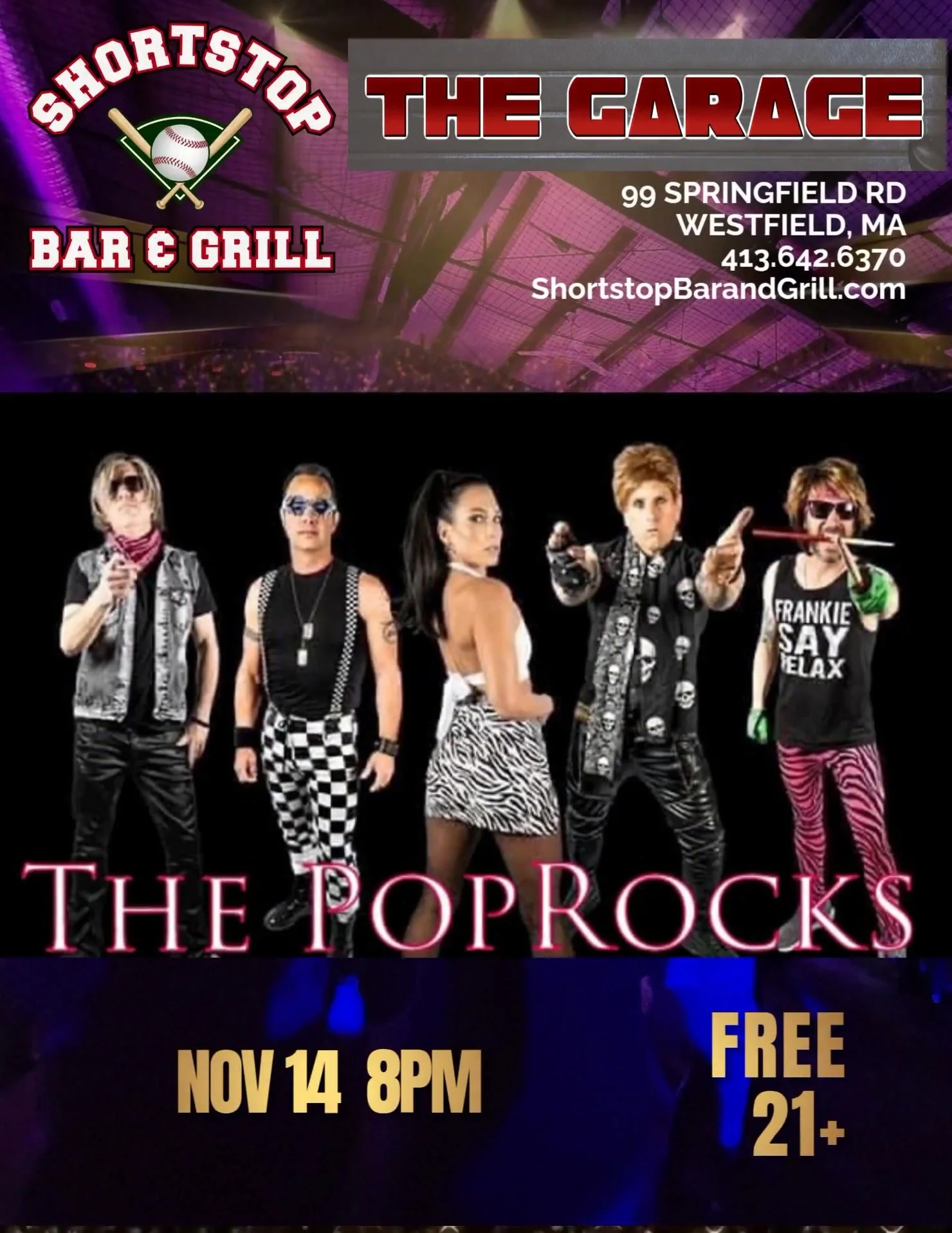 Hours & Events — Shortstop Bar & Grill