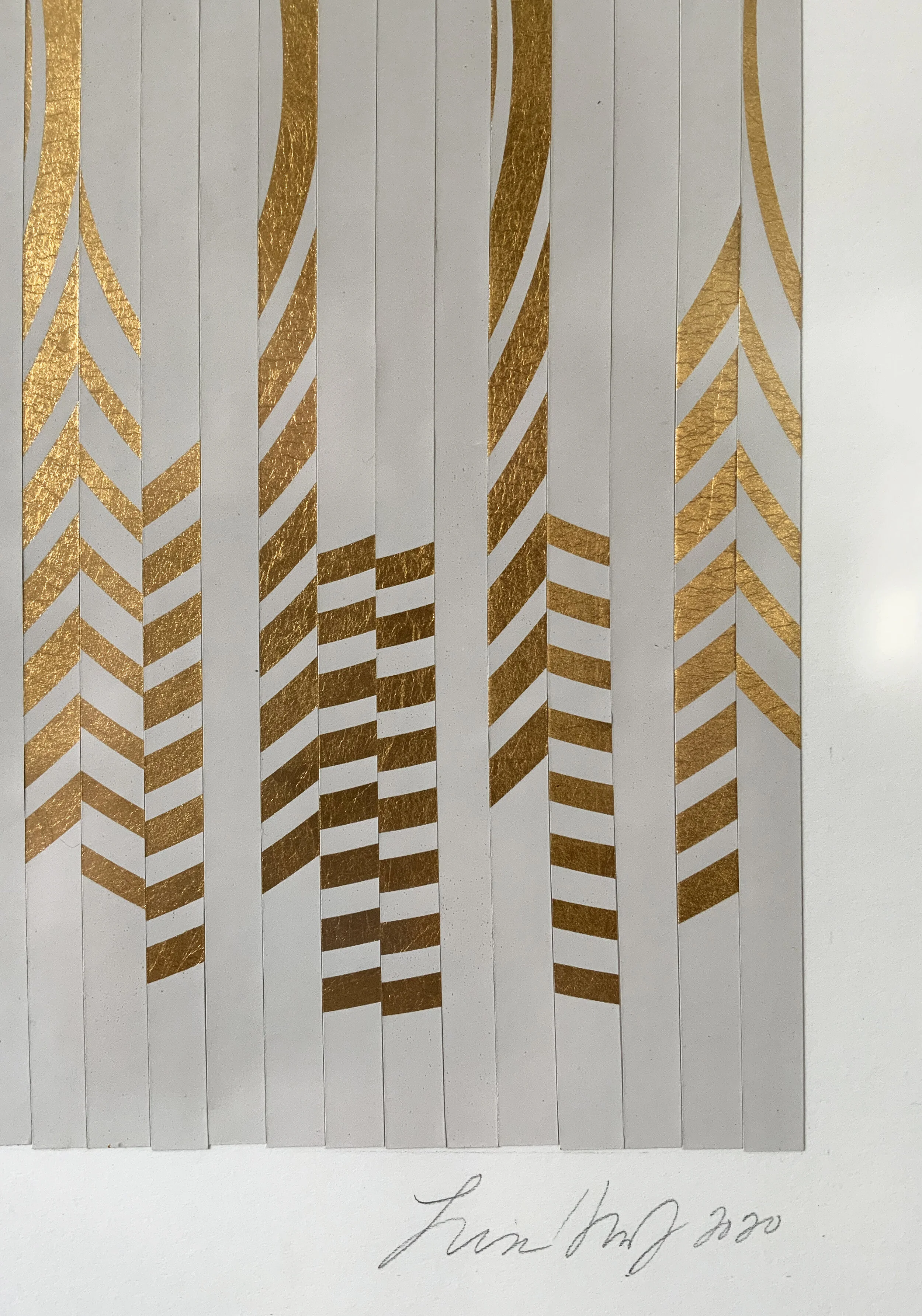 Infinity Collage No.2 (Bone) — Lisa Hunt