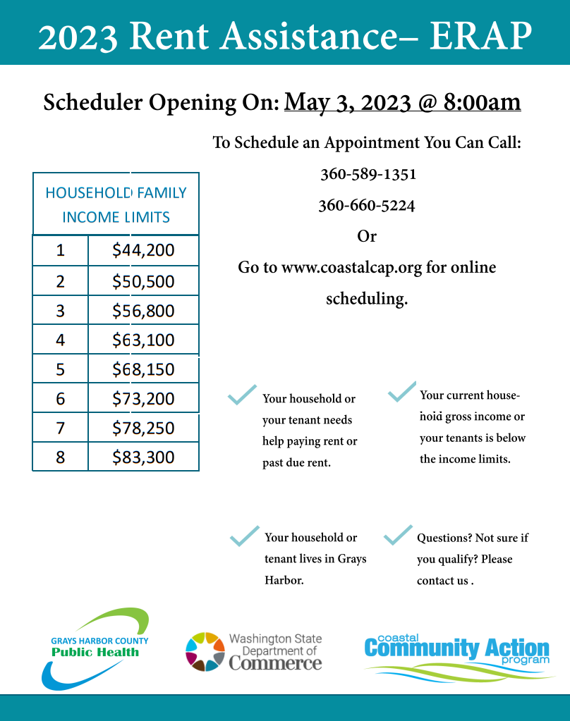 Rental Assistance — Grays Harbor County Public Health