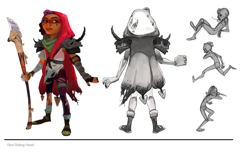 Hooded Character Concept Art