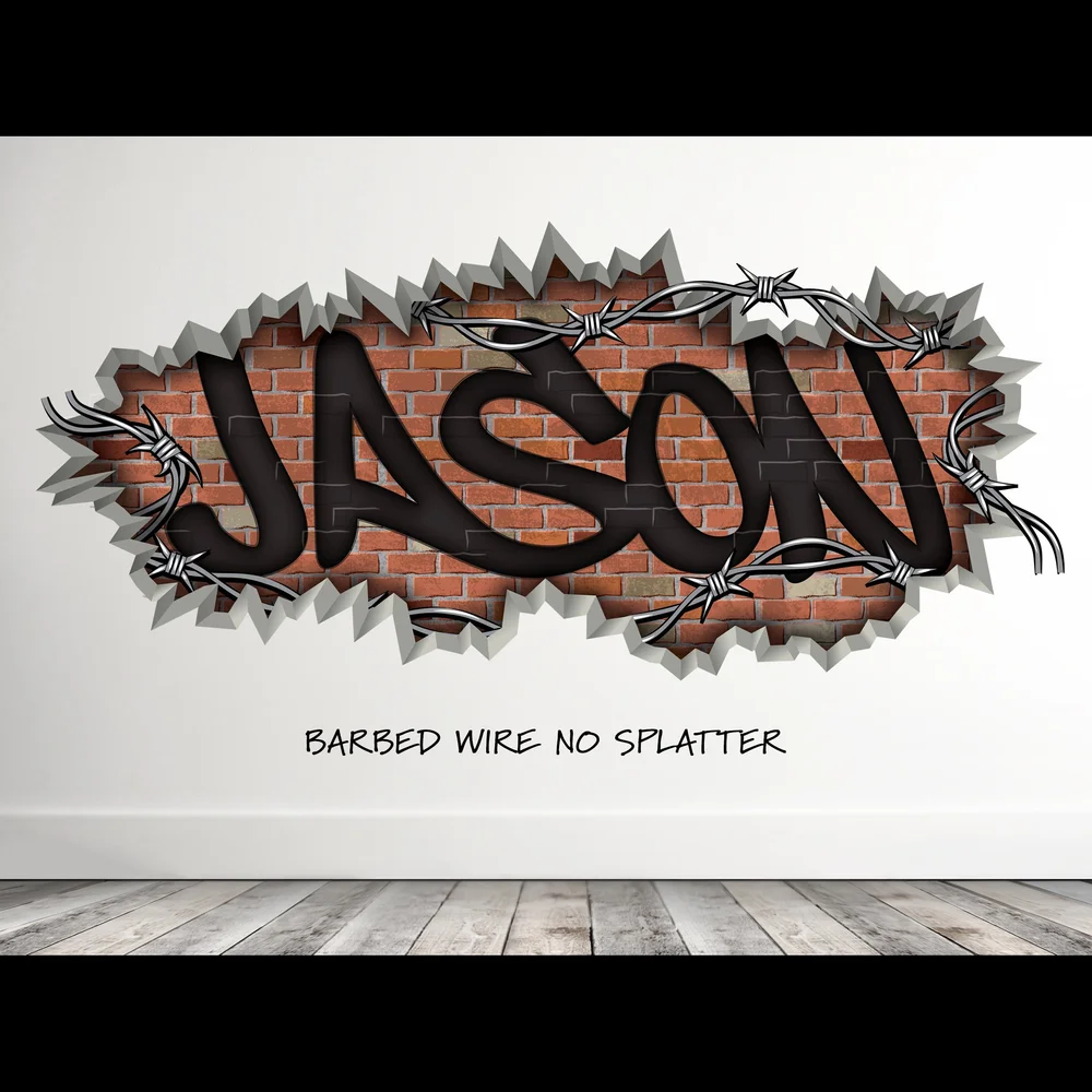 The Name Jason In Graffiti