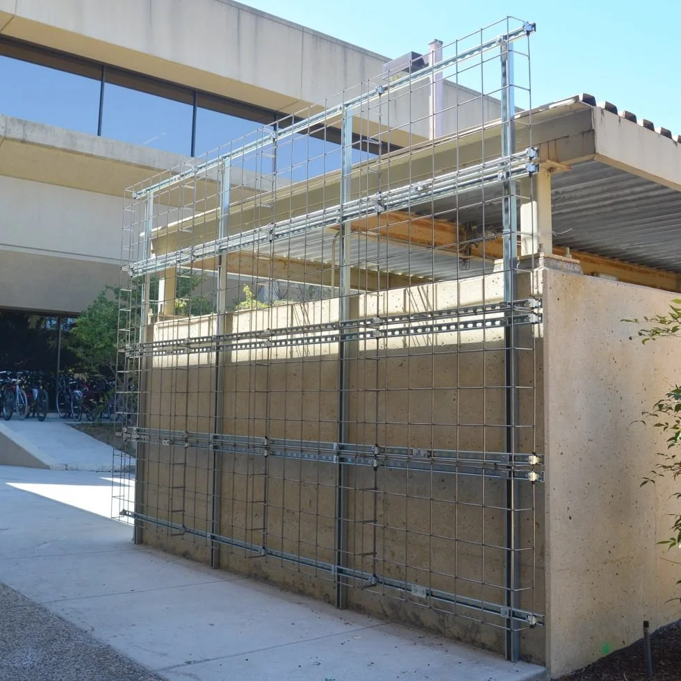 Florafelt | Guides | Wire Grid Mounting — Florafelt Living Wall Systems