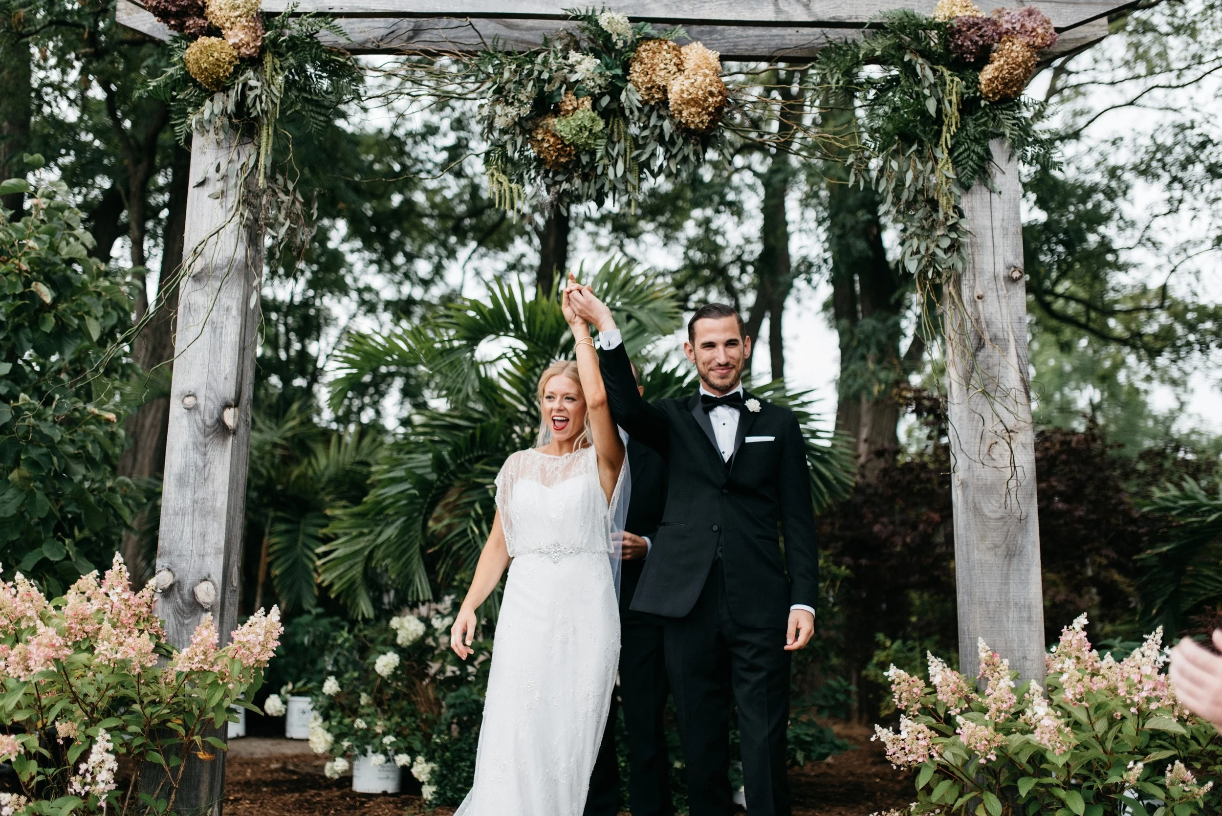 Melanie & Jonathan | Goldner Walsh Green House Wedding | Pontiac ...