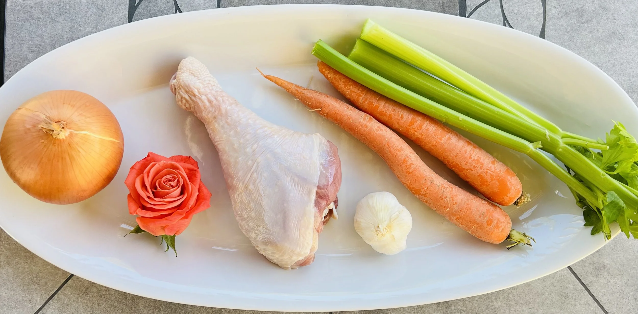Homemade Turkey Stock Recipe With Turkey Wings & Vegetables - Delicious ...